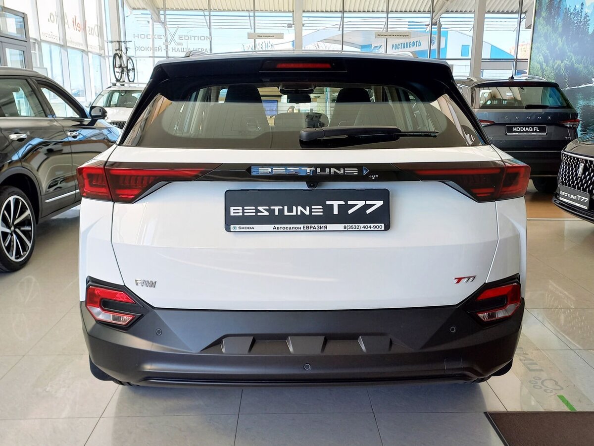 Купить новый FAW Bestune T77 2018-2024 1.5 AMT (160 л.с.) бензин робот в Оренбурге: белый ФАВ ...