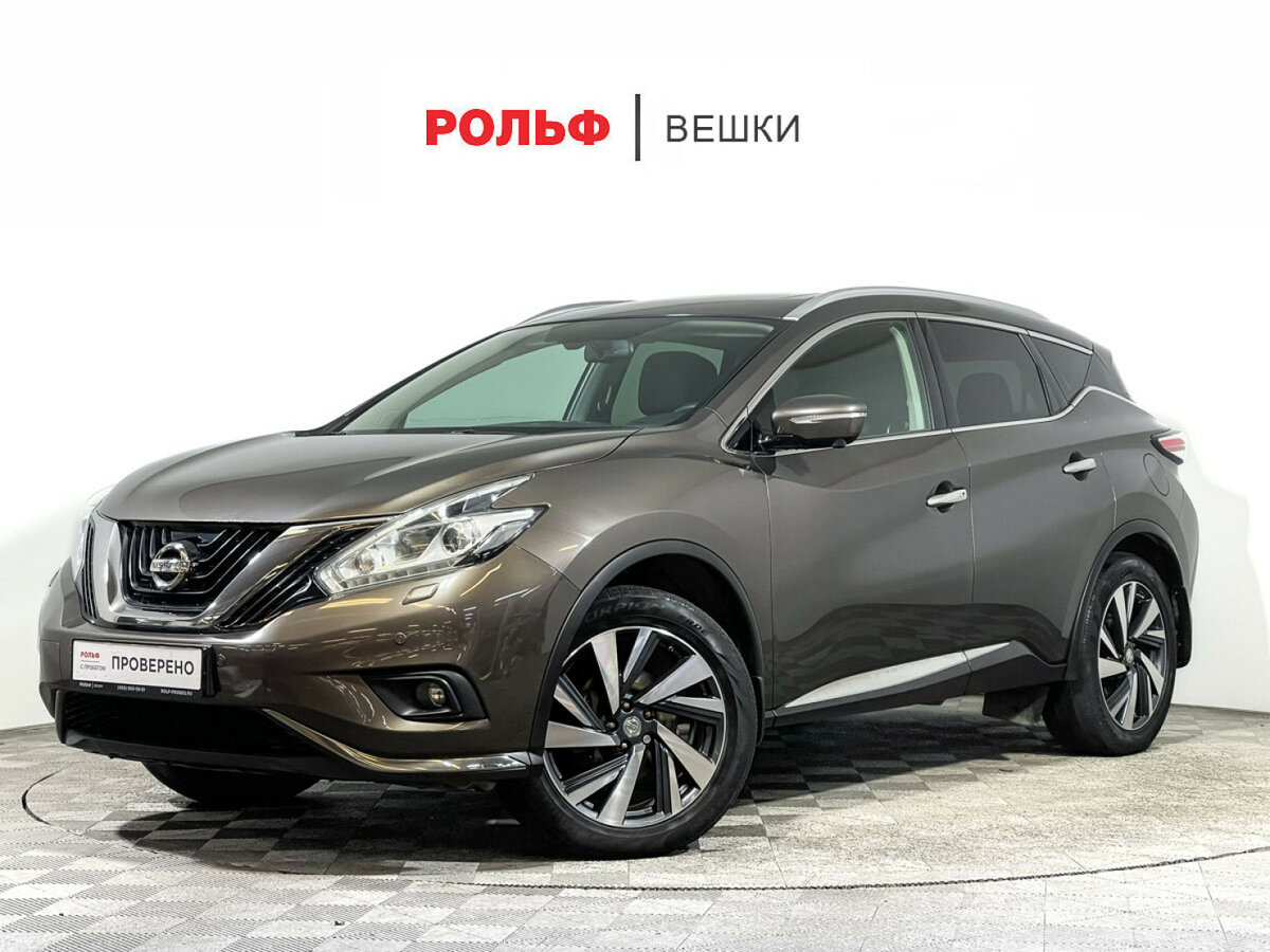 Купить б/у Nissan Murano III (Z52) 3.5 CVT (249 л.с.) 4WD бензин вариатор в Москве: коричневый ...