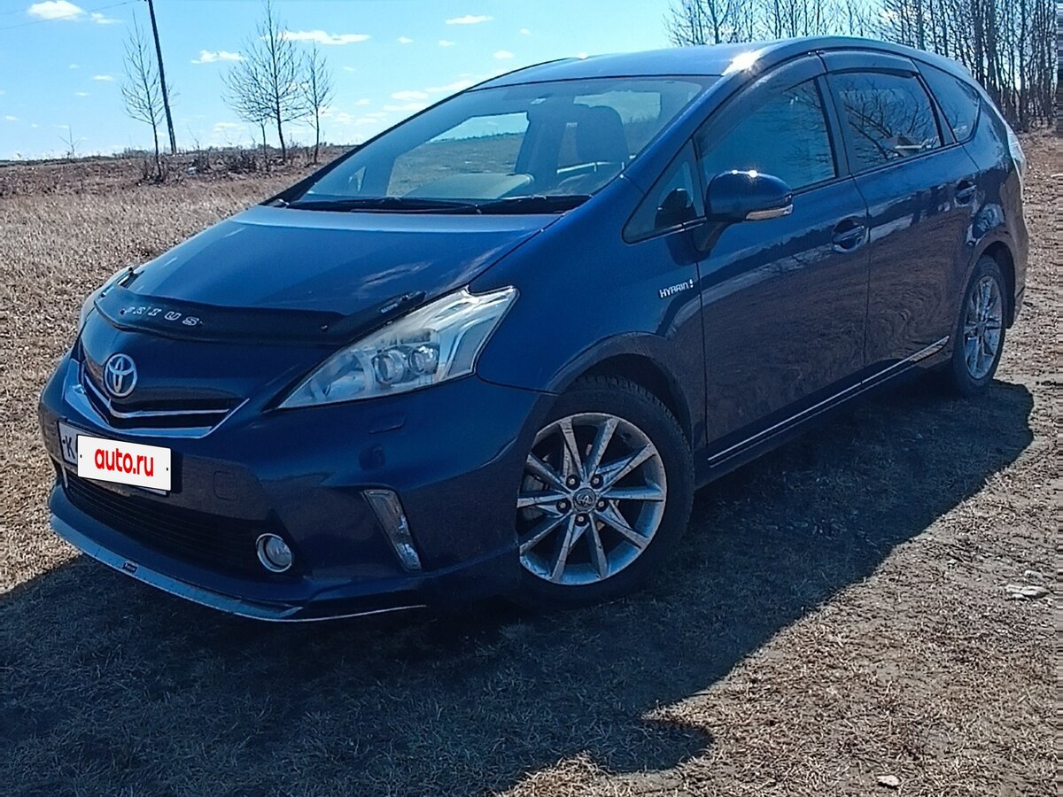 Купить б/у Toyota Prius Alpha I (ZVW40/41) 1.8hyb CVT (99 л.с.) гибрид ...