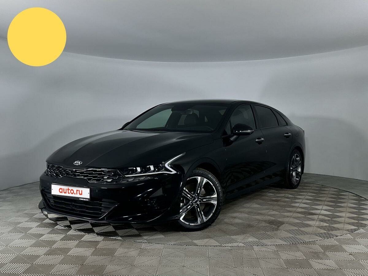 Купить б/у Kia K5 III 2.5 AT (194 л.с.) бензин автомат в Москве: чёрный Киа к5 III седан 2021 ...