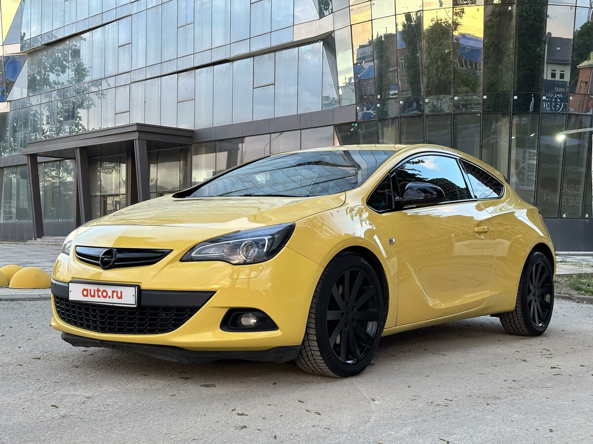 Купить б/у Opel Astra J Рестайлинг GTC 1.4 AT (140 л.с.) бензин автомат ...