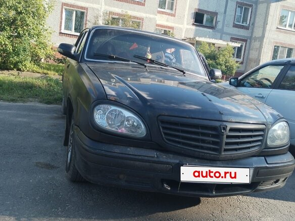 Купить б/у ГАЗ 31105 «Волга» 2003-2009 2.3 MT (131 л.с.) бензин механика в Коломне: чёрный ГАЗ ...