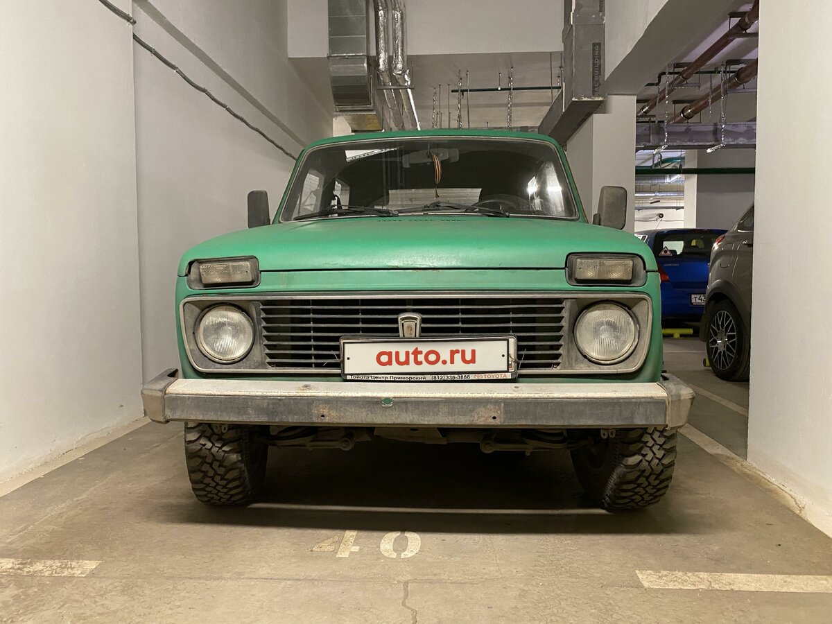 Купить б/у Lada (ВАЗ) 2121 (4x4) I 1.6 MT (75 л.с.) 4WD бензин механика в Москве: зелёный Лада ...