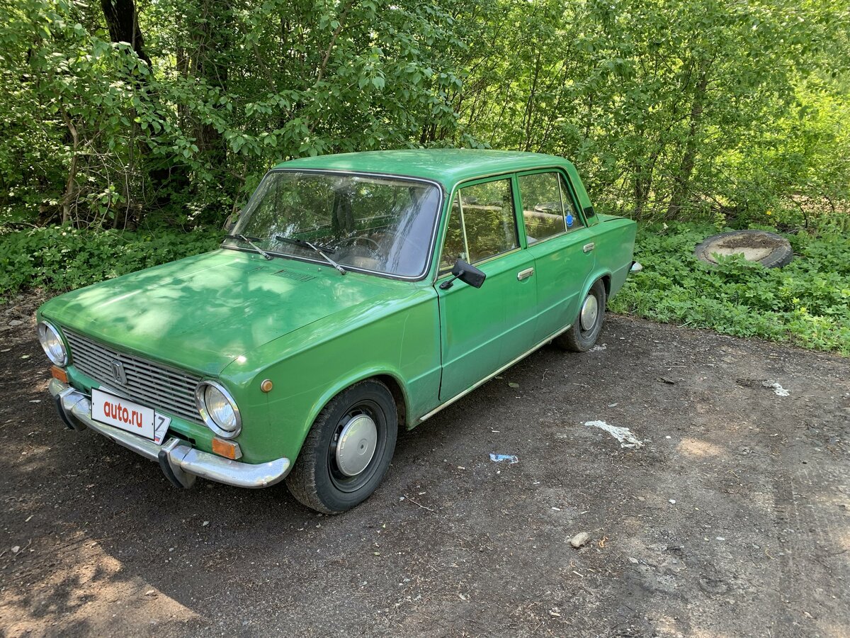 Купить б/у Lada (ВАЗ) 2101 бензин механика в Санкт-Петербурге: зелёный 1977 седан 1977 года на ...