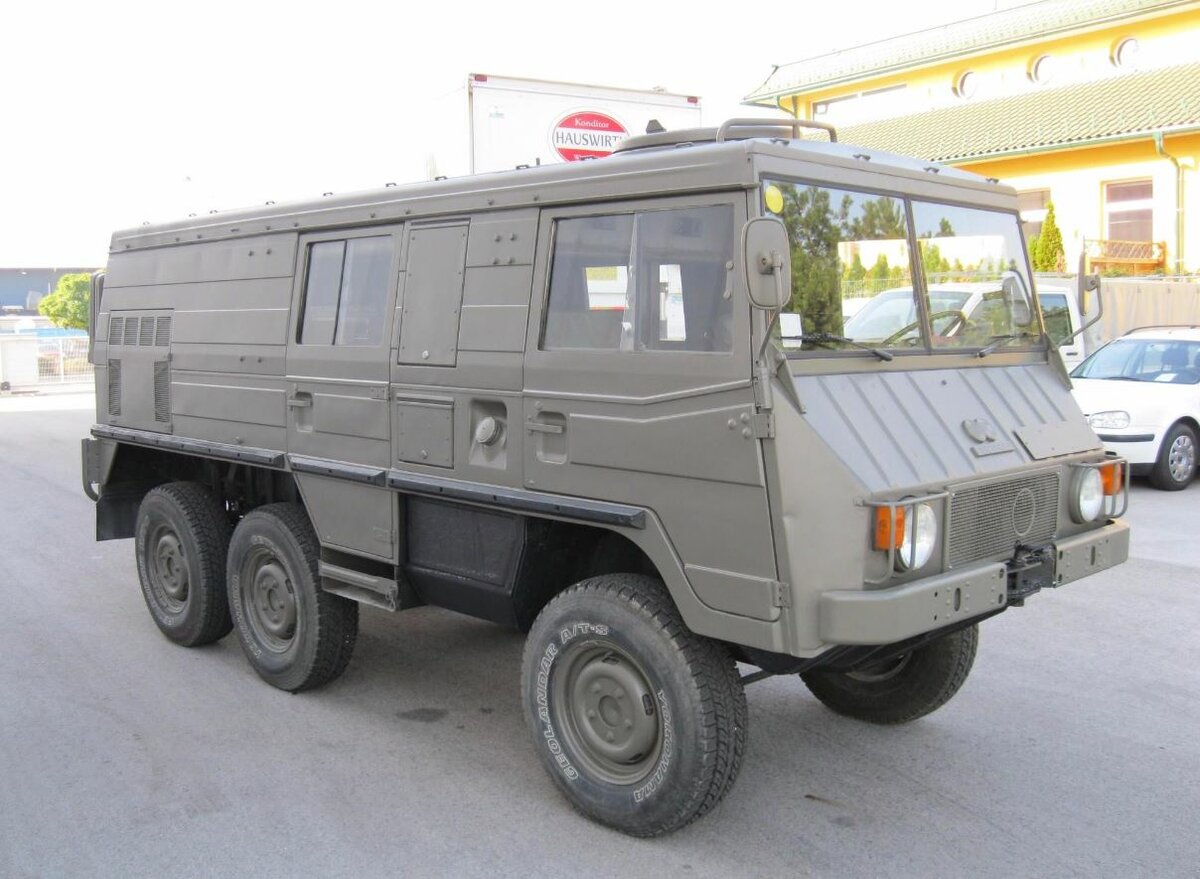 Купить б/у PUCH Pinzgauer 712 2.5 MT (92 л.с.) 4WD бензин механика в ...