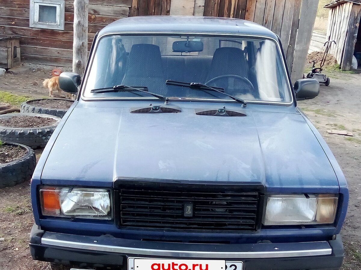 Купить б/у Lada (ВАЗ) 2107 1982-2012 1.6 MT (74 л.с.) бензин механика в Новиково: синий Лада ...