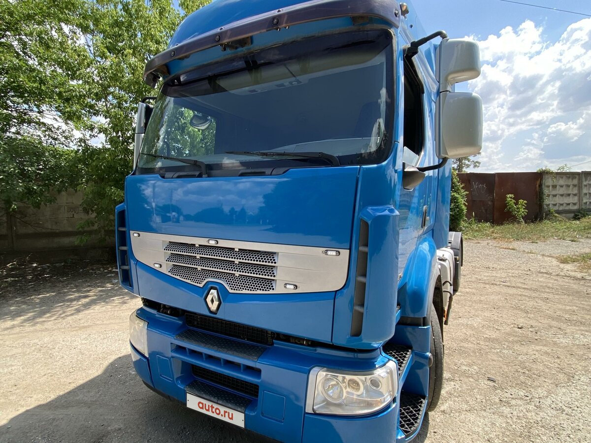Купить б/у Renault Premium дизель автомат в Краснодаре: синий 2013 года ...