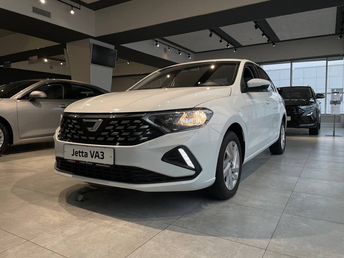 Купить новый Jetta VA3 2019-2025 1.5 AT (112 л.с.) бензин автомат в Химках: белый Джетта ВА3 ...