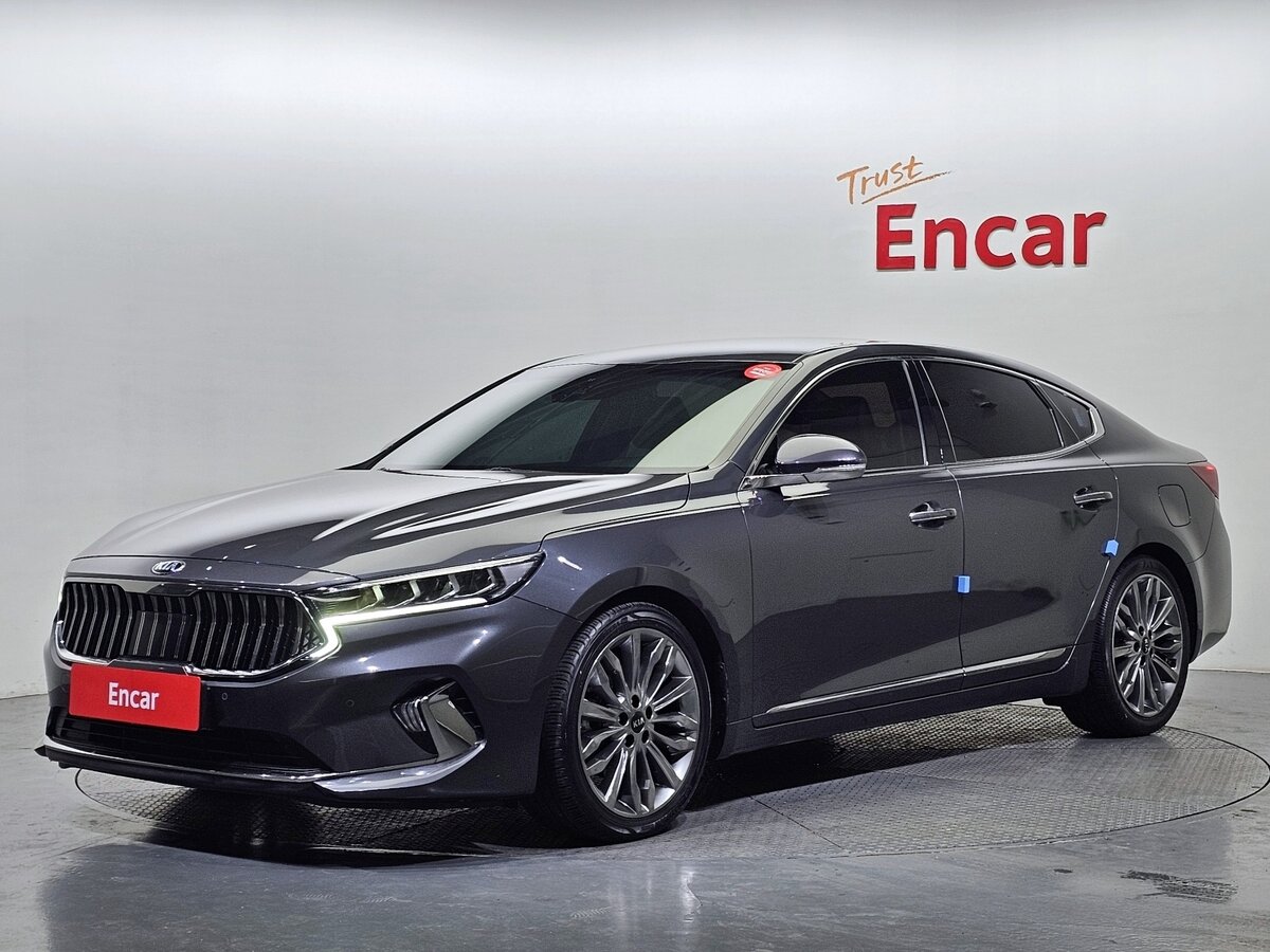 Купить б/у Kia K7 YG (II) Рестайлинг 2.5 AT (198 л.с.) бензин автомат во Владивостоке: серый Киа ...