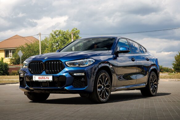 Купить б/у BMW X6 III (G06) 40d 3.0d AT (340 л.с.) 4WD дизель автомат в ...