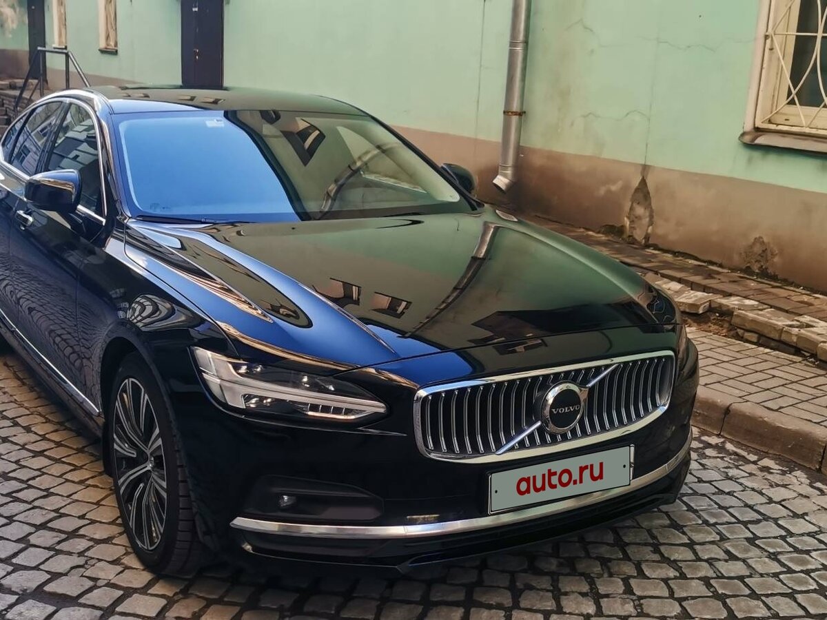 Купить б/у Volvo S90 бензин автомат в Москве: чёрный 2021 седан 2021 года на Авто.ру ID 1127807370