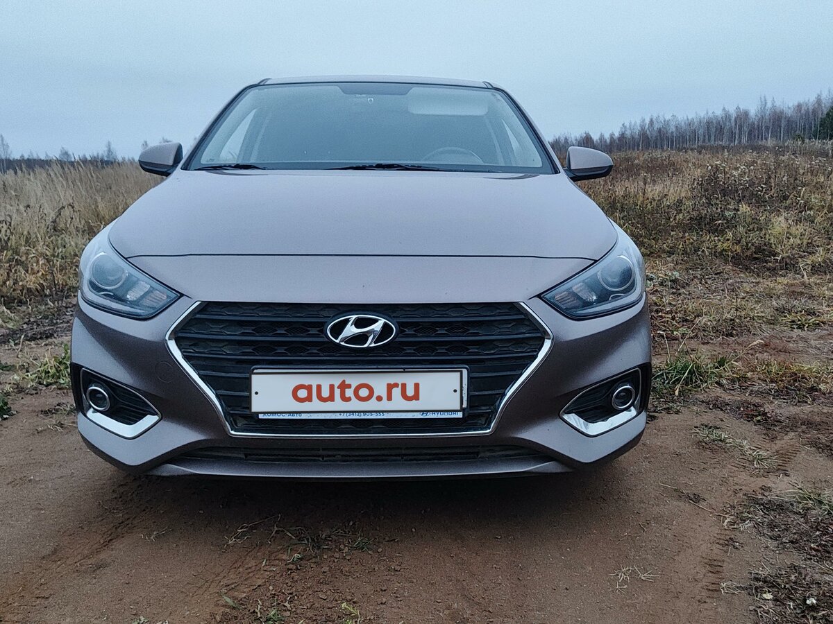 Купить б/у Hyundai Solaris II 1.6 AT (123 л.с.) бензин автомат в ...