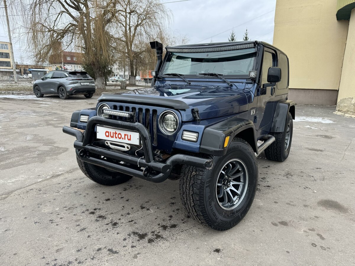 Купить б/у Jeep Wrangler II (TJ) 4.0 MT (193 л.с.) 4WD бензин механика ...