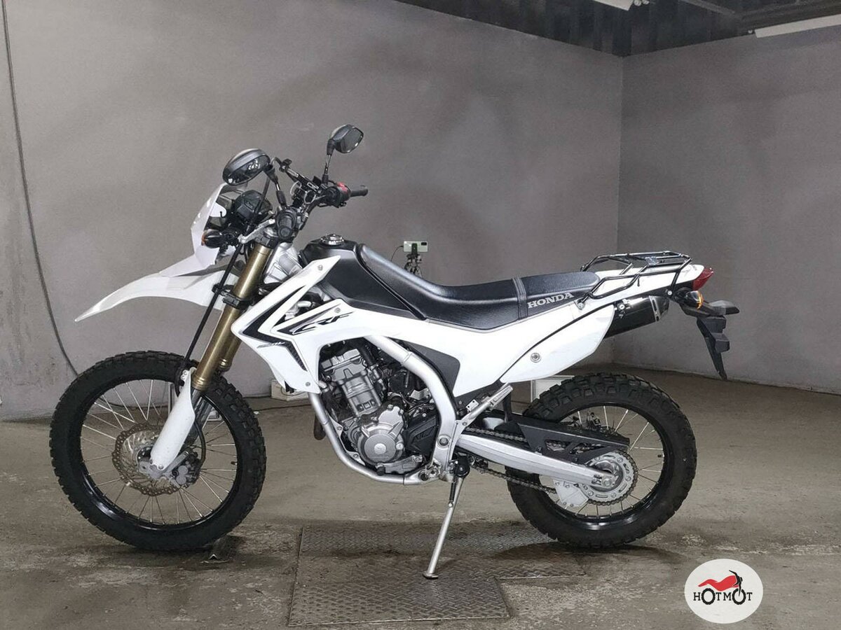 Купить б/у Honda CRF 250L инжектор 6 передач в Москве: белый классик ...