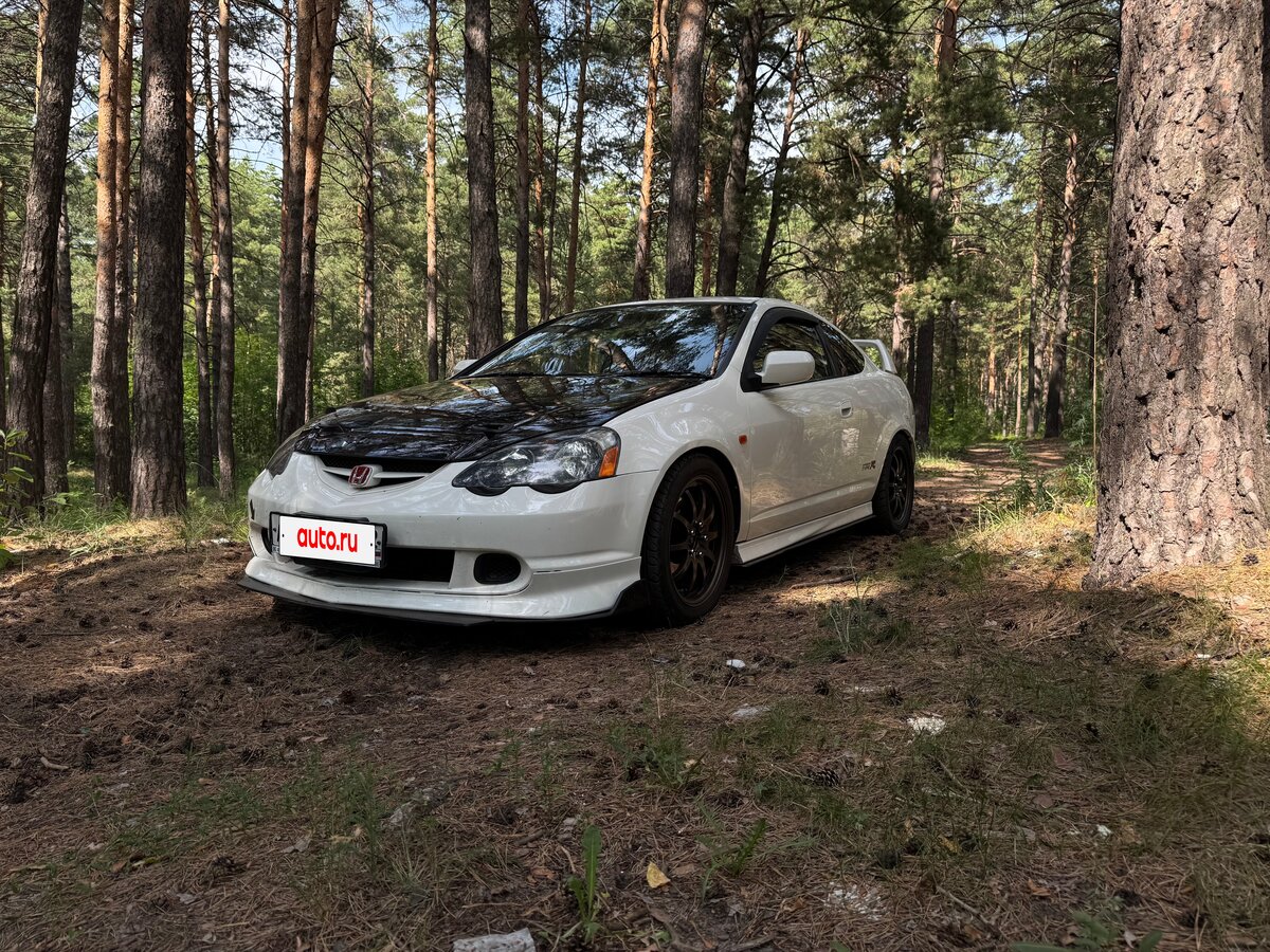 Купить б/у Honda Integra IV Type R 2.0 MT (220 л.с.) бензин механика в Барнауле: белый Хонда ...