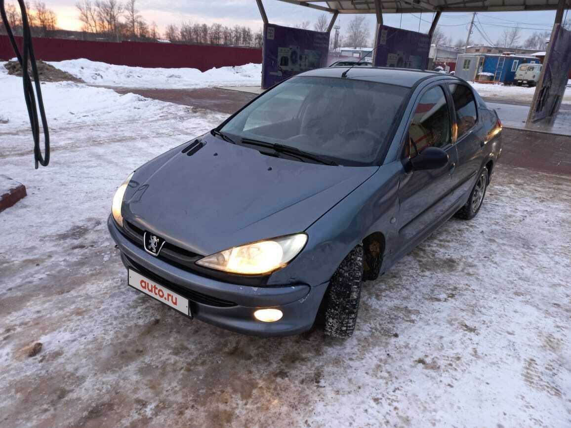 Купить б/у Peugeot 206 1998-2012 1.4 MT (75 л.с.) бензин механика в Кирове: серый Пежо 206 2008 ...