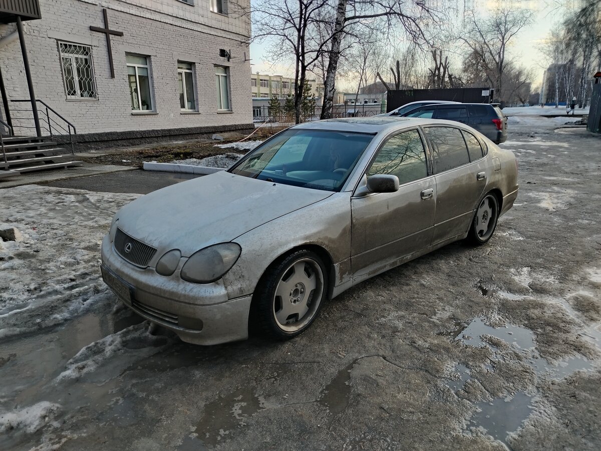 Купить б/у Lexus GS II 400 4.0 AT (304 л.с.) бензин автомат в Новосибирске: серебристый Лексус ...