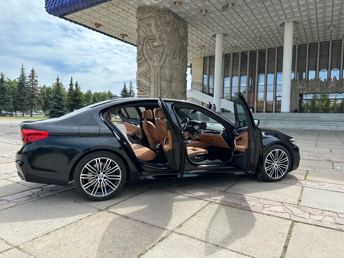 Купить б/у BMW 5 серии VII (G30/G31) 540d xDrive 3.0d AT (320 л.с.) 4WD ...