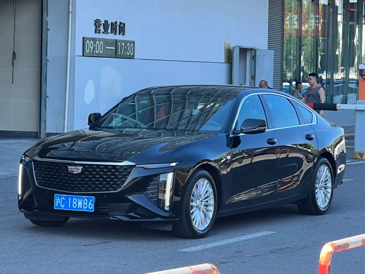 Купить б/у Cadillac CT6 II 2.0 AT (237 л.с.) бензин автомат во Владивостоке: чёрный Кадиллак СТ6 ...