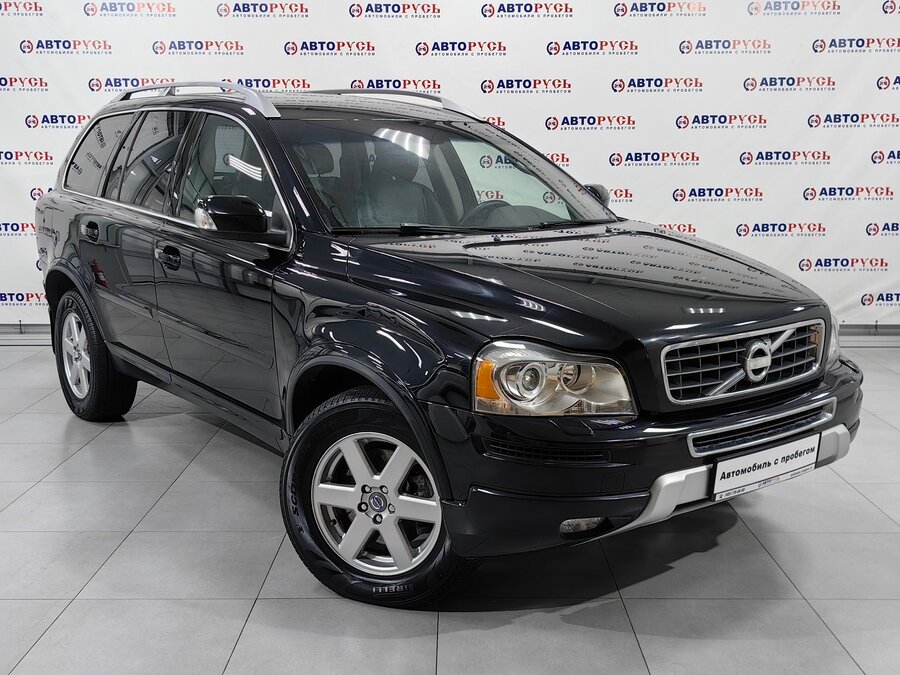 Купить б/у Volvo XC90 I Рестайлинг 2.4d AT (200 л.с.) 4WD дизель автомат в Мытищах: чёрный ...
