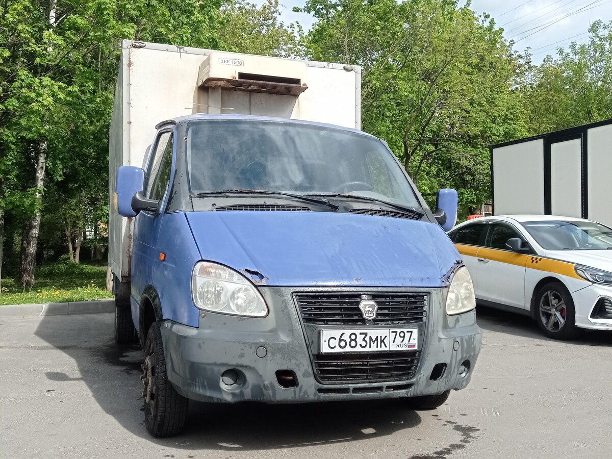 Купить б/у ГАЗ ГАЗель (3302) бензин механика в Москве: синий рефрижератор 2009 года на Авто.ру ...