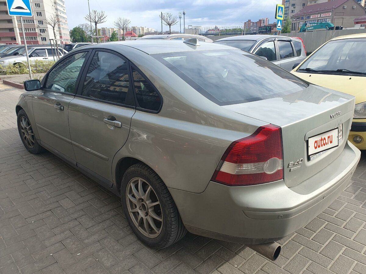 Купить б/у Volvo S40 II 2.4 AT (140 л.с.) бензин автомат в Воронеже: серый Вольво S40 II седан ...