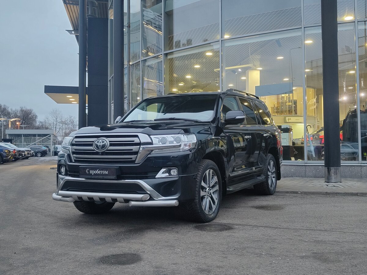Купить б/у Toyota Land Cruiser 200 Series Рестайлинг 2 4.5d AT (249 л.с.) 4WD дизель автомат в ...