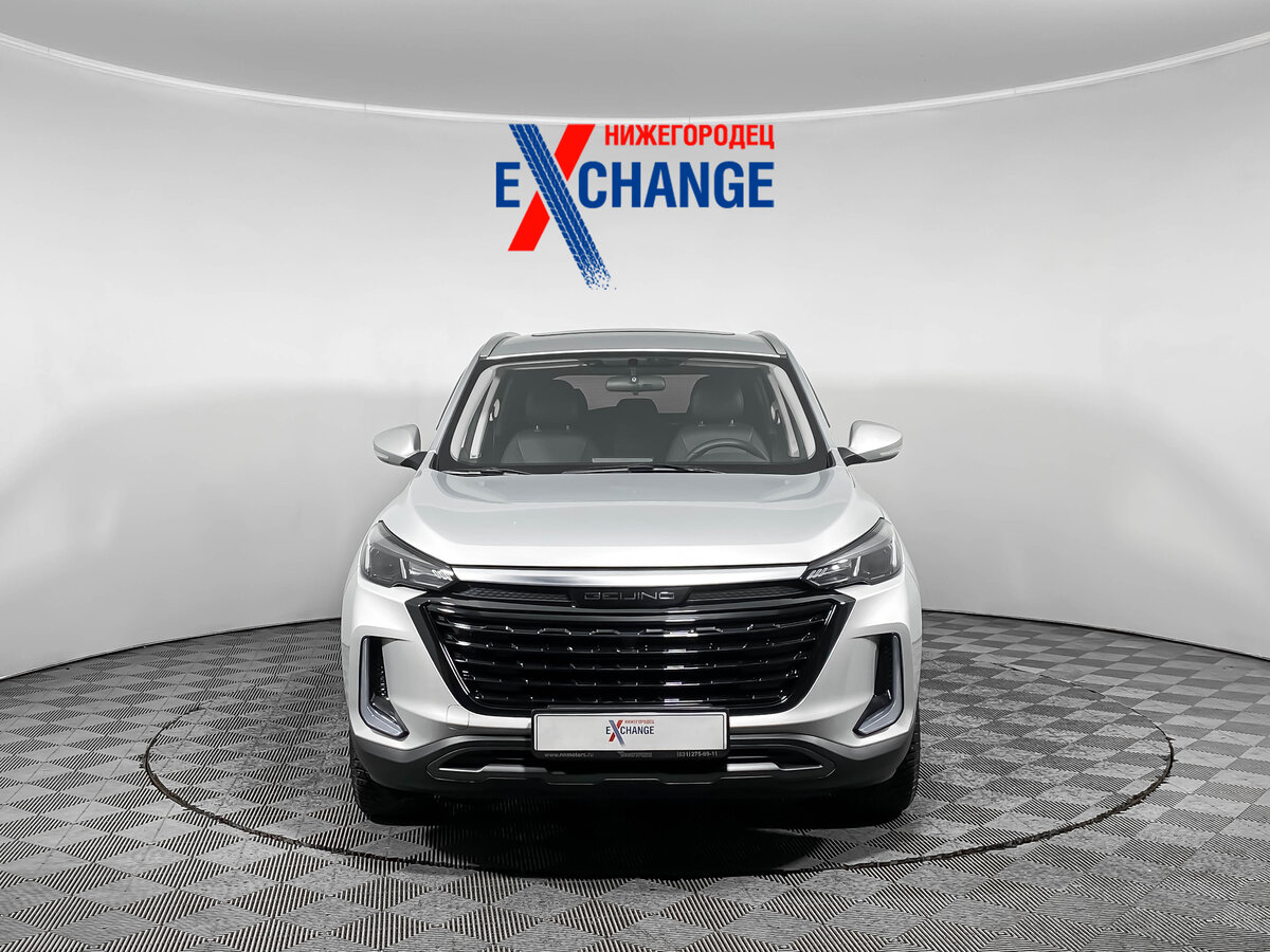 Купить б/у BAIC X35 2019-2025 1.5 CVT (136 л.с.) бензин вариатор в Нижнем Новгороде: серебристый ...