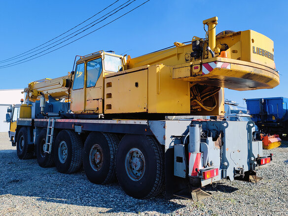 Купить б/у Liebherr LTF телескопические краны в Ярославле: жёлтый 1997 ...