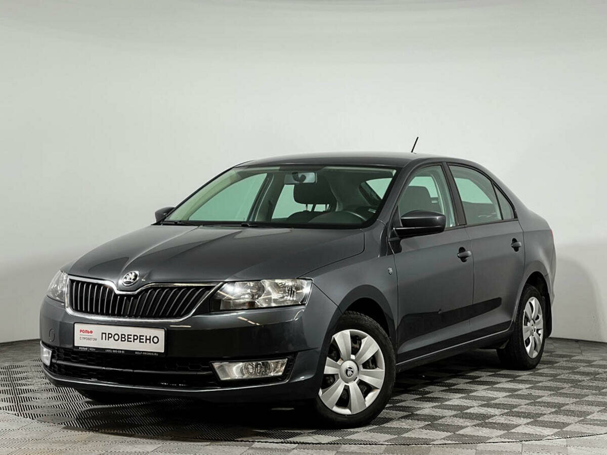 Купить б/у Skoda Rapid I 1.6 AT (110 л.с.) бензин автомат в Москве ...