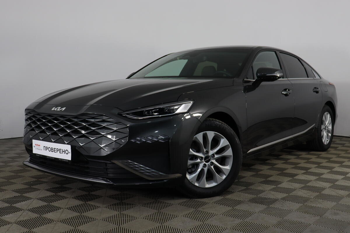 Купить б/у Kia K8 2021-2023 2.5 AT (198 л.с.) бензин автомат в Санкт-Петербурге: серый Киа К8 ...