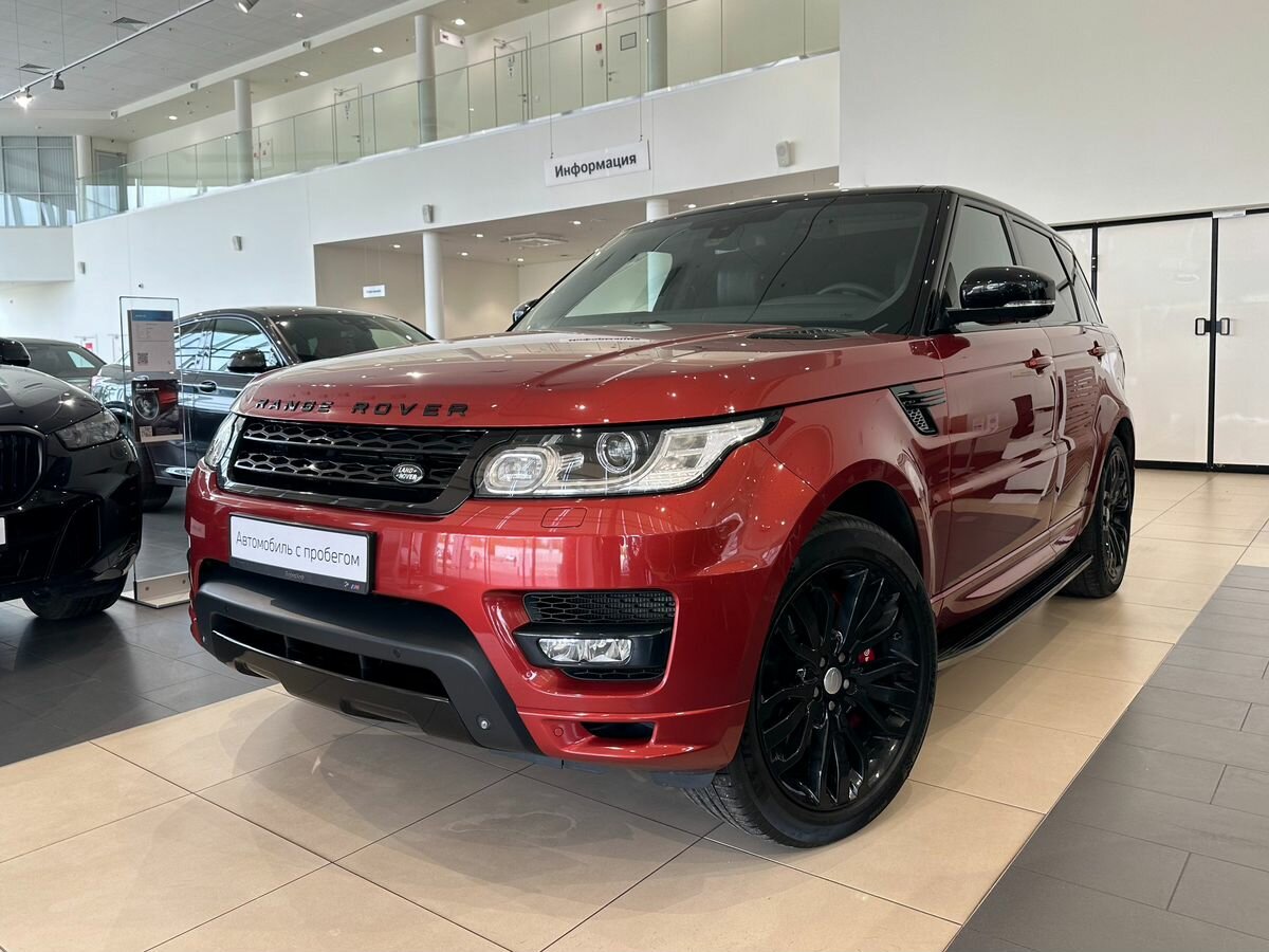 Купить б/у Land Rover Range Rover Sport II 5.0 AT (510 л.с.) 4WD бензин ...