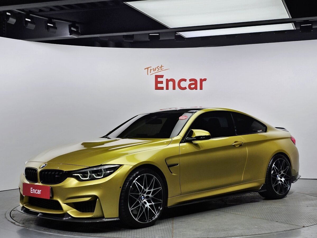 Купить б/у BMW M4 F82/F83 Рестайлинг Competition Package 3.0 AMT (450 л.с.) бензин робот во ...