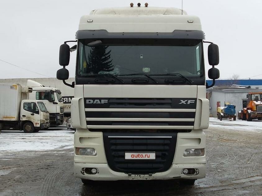 Купить б/у DAF XF 105 дизель механика в Москве: белый 2013 года на Авто ...