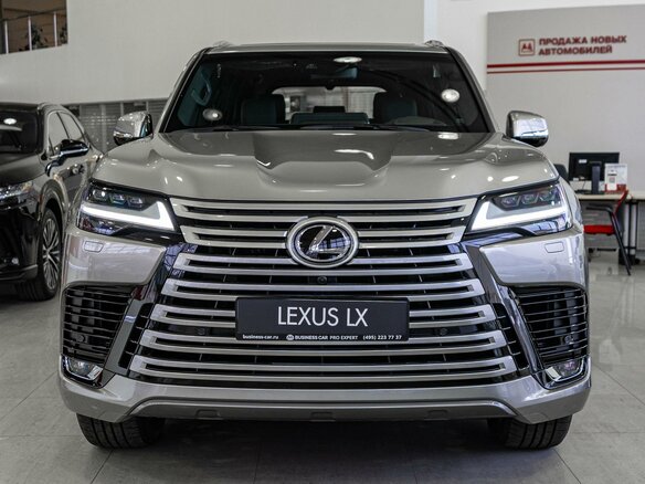 Купить новый Lexus LX IV 600 3.5 AT (415 л.с.) 4WD бензин автомат в Москве: серый Лексус ЛХ IV ...