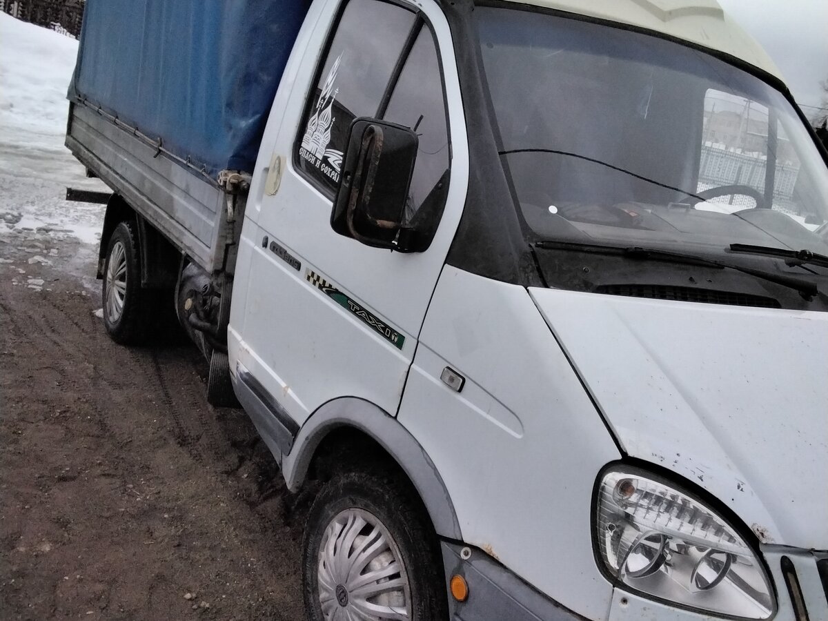 Купить б/у ГАЗ ГАЗель (3302) бензин-газ механика в Миассе: белый тент 2003 года на Авто.ру ID ...