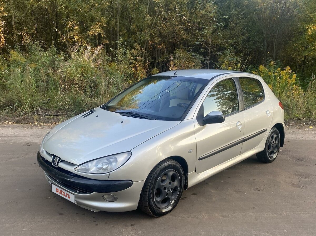 Купить б/у Peugeot 206 1998-2012 1.4 AT (75 л.с.) бензин автомат во Всеволожске: серый Пежо 206 ...