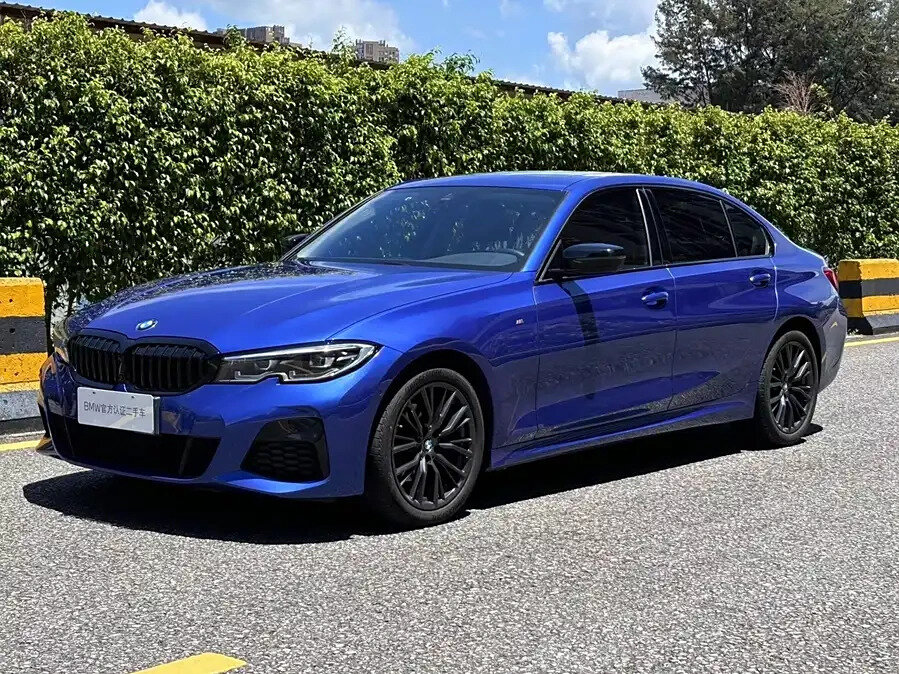 Купить б/у BMW 3 серии VII (G2x) 325Li 2.0 AT (184 л.с.) бензин автомат во Владивостоке: синий ...