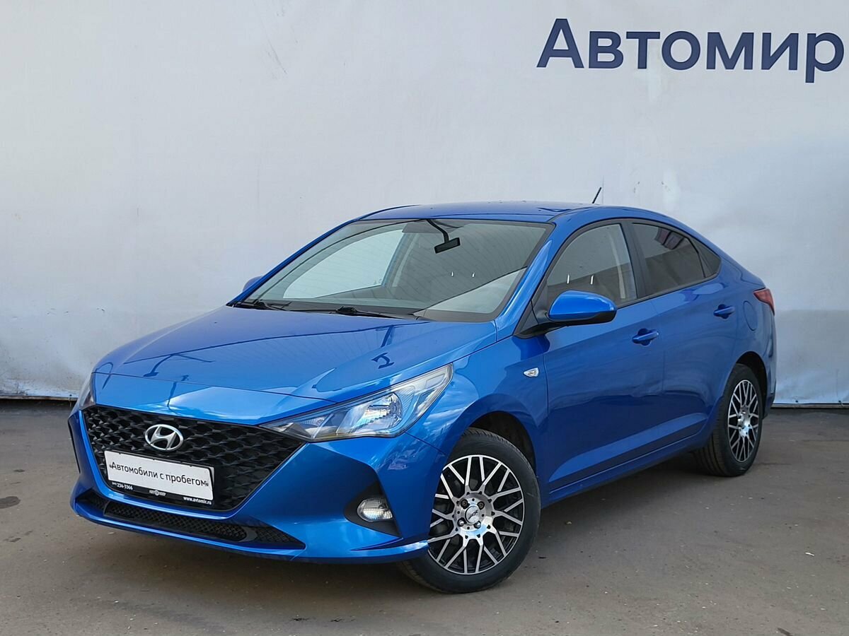 Купить б/у Hyundai Solaris II Рестайлинг 1.6 AT (123 л.с.) бензин ...
