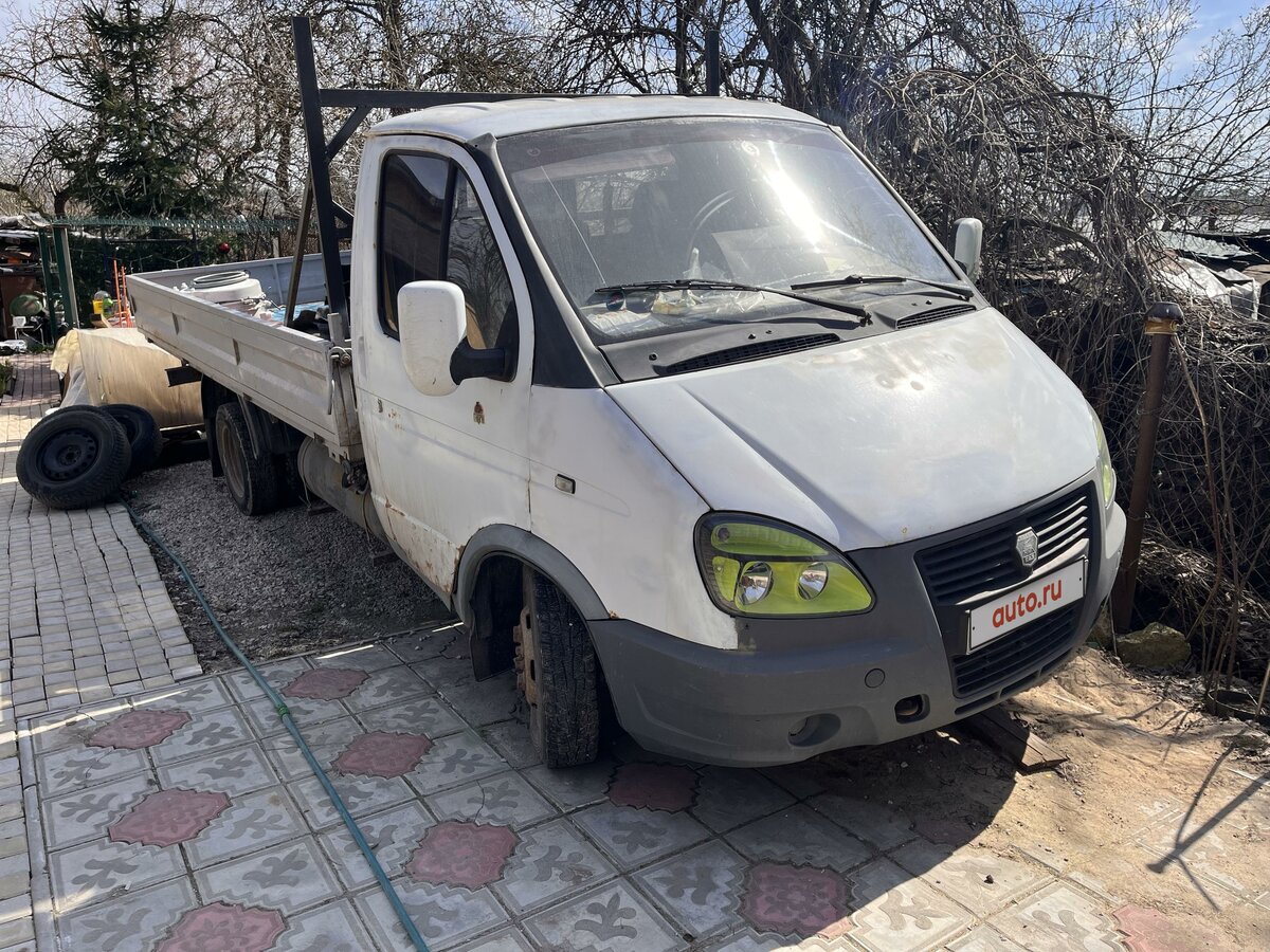 Купить б/у ГАЗ ГАЗель (3302) бензин-газ механика в Туле: белый бортовой ...