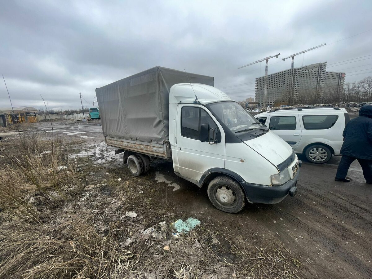 Купить б/у ГАЗ ГАЗель (3302) бензин механика в Санкт-Петербурге: белый тент 2003 года на Авто.ру ...
