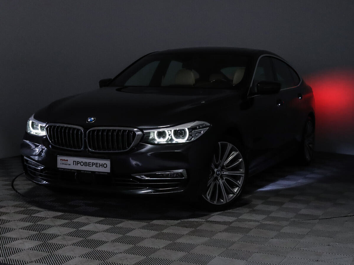 Купить б/у BMW 6 серии IV (G32) 630i 2.0 AT (258 л.с.) бензин автомат в Санкт-Петербурге: серый ...