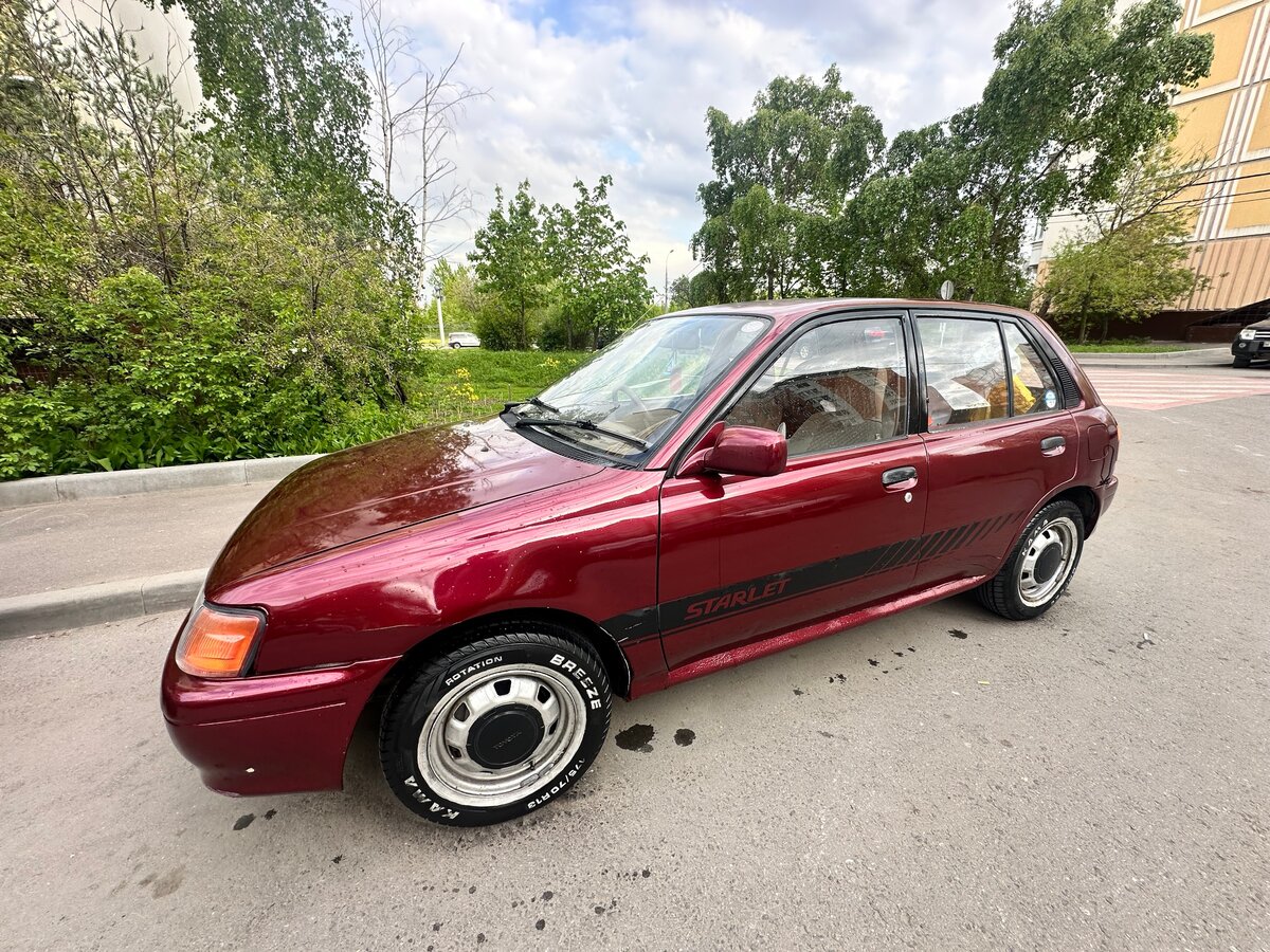 Купить б/у Toyota Starlet IV (P80) 1.3 AT (97 л.с.) 4WD бензин автомат ...