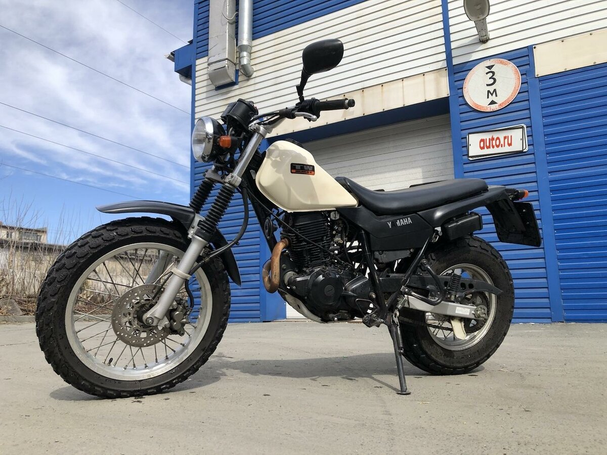 Купить б/у Yamaha TW225 карбюратор 5 передач в Челябинске: белый 2003 года на Авто.ру ID 1118689007