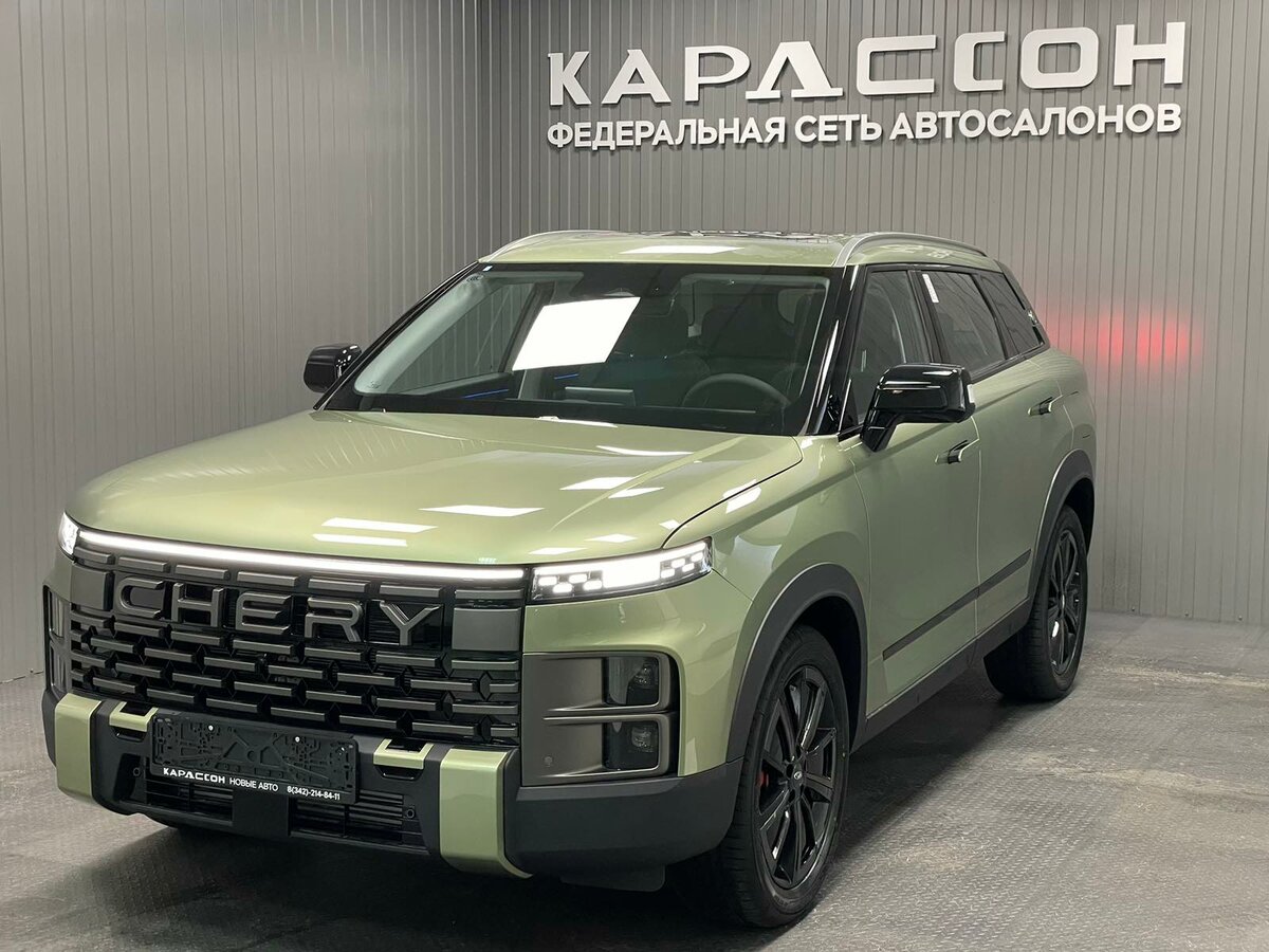 Купить новый Chery Explore 06 2023-2025 1.6 AMT (197 л.с.) 4WD бензин робот в Перми: зелёный ...