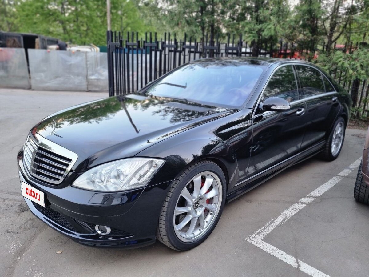 Купить б/у Mercedes-Benz S-Класс V (W221) 600 Long 5.5 AT (517 л.с ...