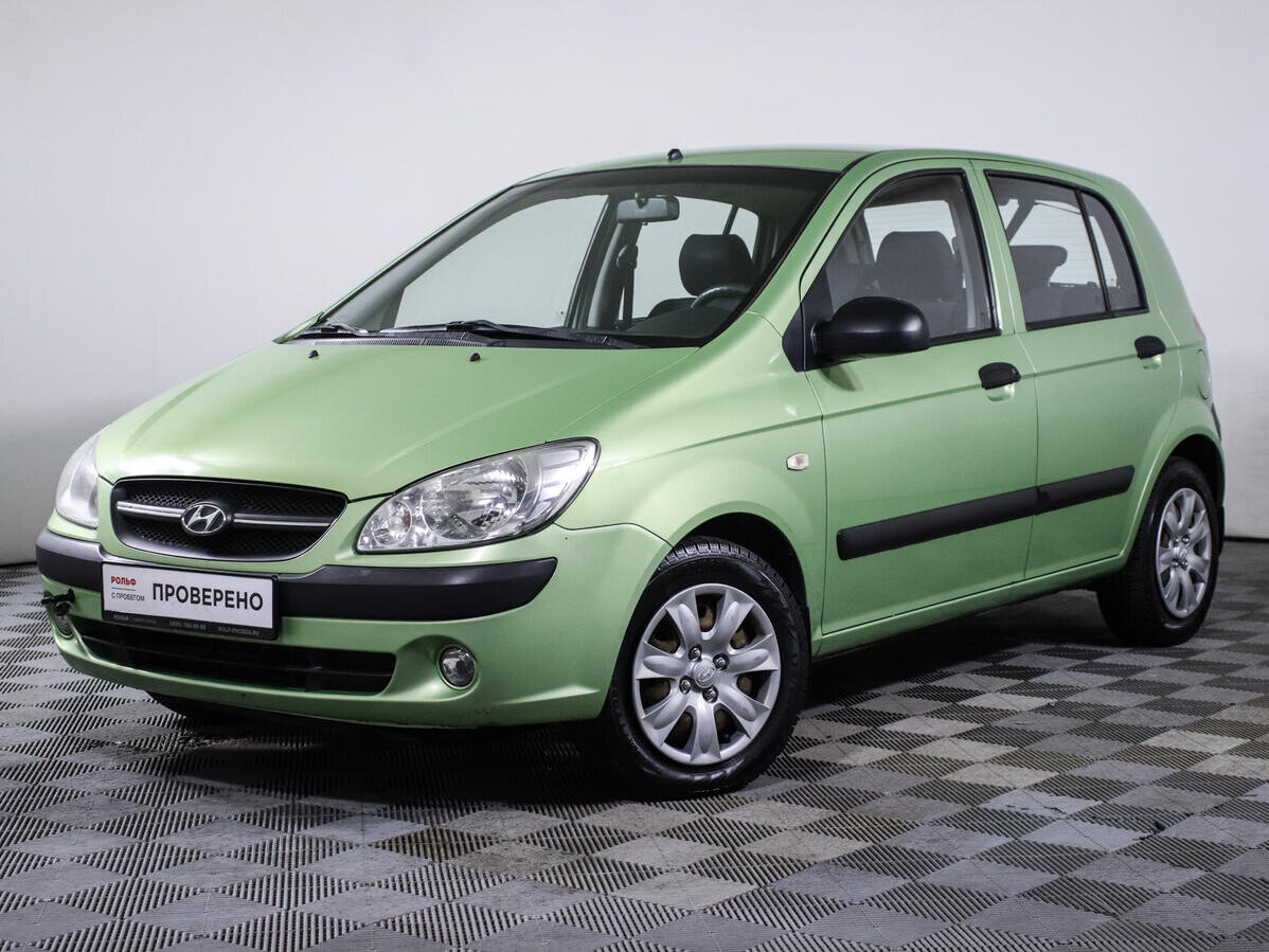 Купить б/у Hyundai Getz I Рестайлинг 1.6 AT (105 л.с.) бензин автомат в ...