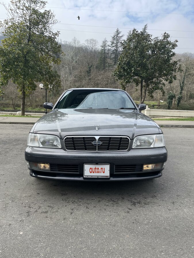 Купить б/у Nissan Gloria X (Y33) 2.5 AT (235 л.с.) 4WD бензин автомат в Сочи: серый Ниссан ...