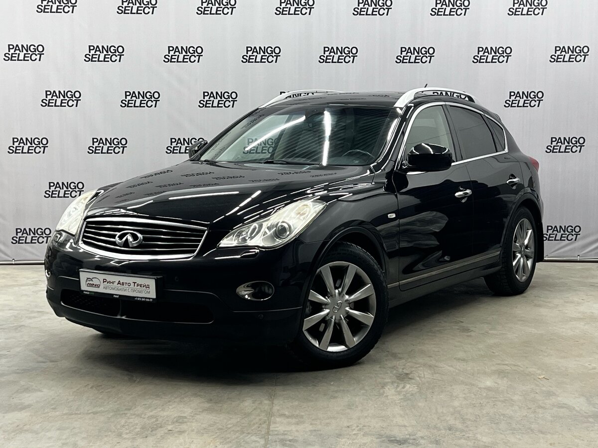 Купить б/у Infiniti EX I (J50) EX25 2.5 AT (222 л.с.) 4WD бензин автомат в Воронеже: чёрный ...
