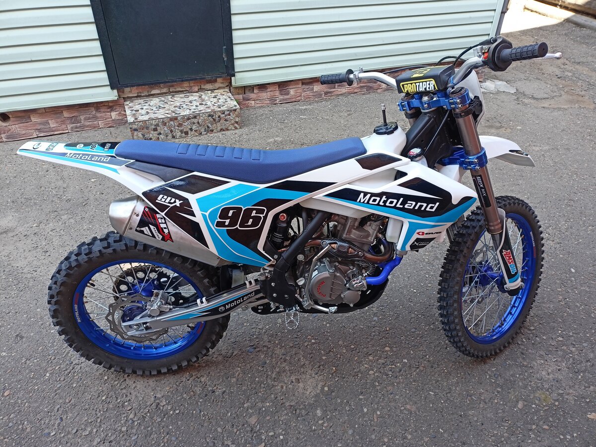 Купить б/у Motoland XT300 карбюратор 5 передач в Волжске: синий ...